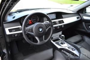 Black BMW 530 2009 in Riga, with an engine capacity of 3.00 L and mileage of 337 thousand km for 7650 €, photo 14 on AUTOMOTO.COM.LV