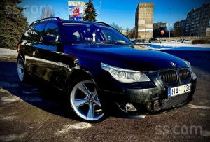 Melns BMW 530 2009 Rīga, ar dzinēja tilpumu 3.00 L un nobraukumu 371 tūkst. km par 4950 €, foto  vietnē AUTOMOTO.COM.LV
