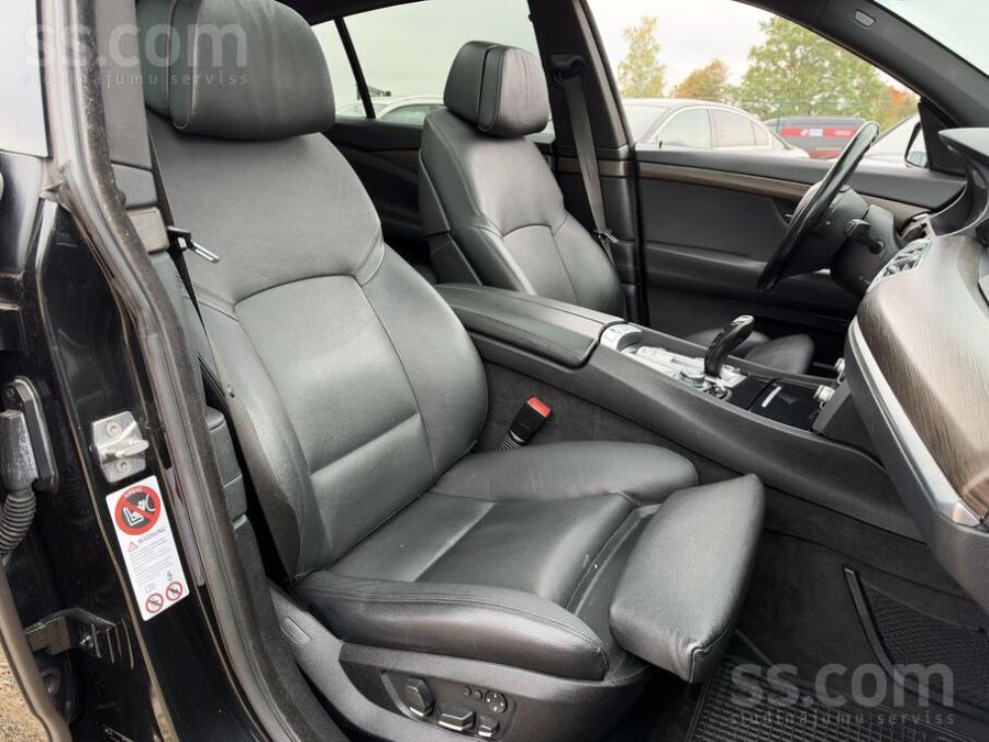 Melns BMW 530 2009 Valmiera, ar dzinēja tilpumu 3.00 L un nobraukumu 0 tūkst. km par 7490 €, foto 17 vietnē AUTOMOTO.COM.LV