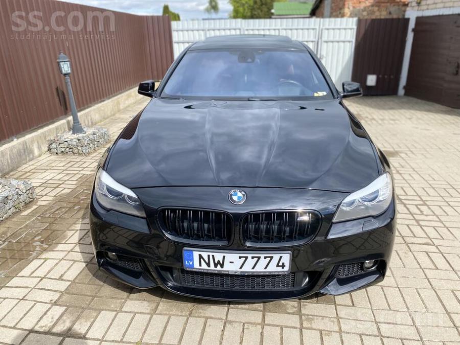 Black BMW 530 2010 in Daugavpils, with an engine capacity of 3.00 L and mileage of 265 thousand km for 15000 €, photo 2 on AUTOMOTO.COM.LV