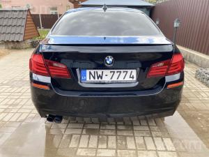 Black BMW 530 2010 in Daugavpils, with an engine capacity of 3.00 L and mileage of 265 thousand km for 15000 €, photo 5 on AUTOMOTO.COM.LV