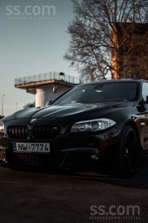Black BMW 530 2010 in Daugavpils, with an engine capacity of 3.00 L and mileage of 265 thousand km for 15000 €, photo 20 on AUTOMOTO.COM.LV