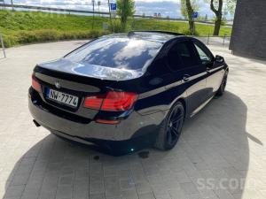 Black BMW 530 2010 in Daugavpils, with an engine capacity of 3.00 L and mileage of 265 thousand km for 15000 €, photo 25 on AUTOMOTO.COM.LV