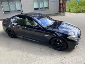 Black BMW 530 2010 in Daugavpils, with an engine capacity of 3.00 L and mileage of 265 thousand km for 15000 €, photo 27 on AUTOMOTO.COM.LV