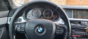 Black BMW 530 2010 in Daugavpils, with an engine capacity of 3.00 L and mileage of 420 thousand km for 6350 €, photo 12 on AUTOMOTO.COM.LV