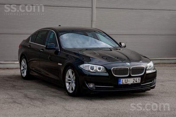 Melns BMW 530 2010 Rīga, ar dzinēja tilpumu 3.00 L un nobraukumu 0 tūkst. km par 10690 €, foto 3 vietnē AUTOMOTO.COM.LV