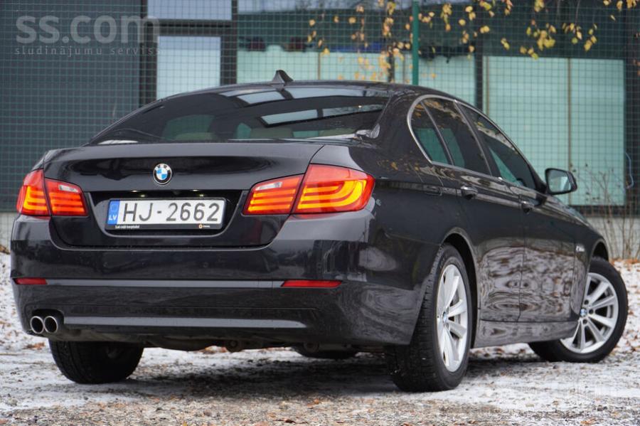 Melns BMW 530 2010 Rīga, ar dzinēja tilpumu 3.00 L un nobraukumu 215 tūkst. km par 8990 €, foto 6 vietnē AUTOMOTO.COM.LV