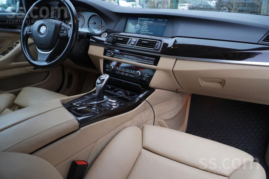 Melns BMW 530 2010 Rīga, ar dzinēja tilpumu 3.00 L un nobraukumu 215 tūkst. km par 8990 €, foto 9 vietnē AUTOMOTO.COM.LV