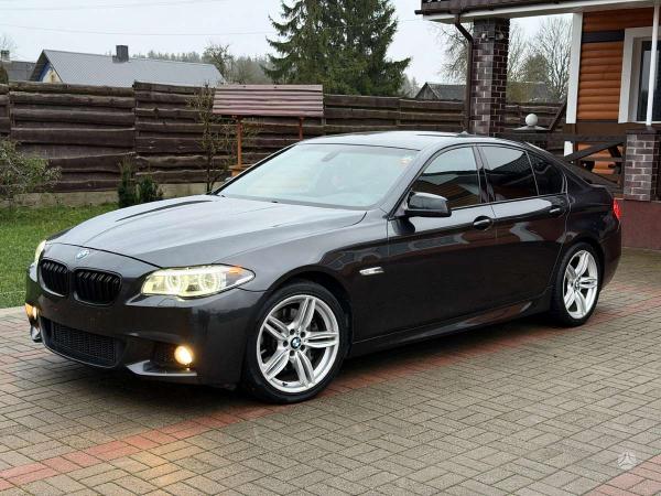 Melns BMW 530 2010 Šalčininkai, ar dzinēja tilpumu 2.99 L un nobraukumu 349 tūkst. km par 9200 €, foto 1 vietnē AUTOMOTO.COM.LV