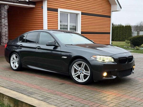 Melns BMW 530 2010 Šalčininkai, ar dzinēja tilpumu 2.99 L un nobraukumu 349 tūkst. km par 9200 €, foto 2 vietnē AUTOMOTO.COM.LV