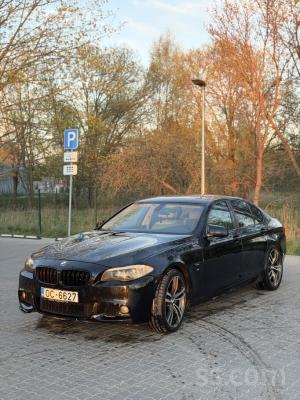 Melns BMW 530 2010 Talsi, ar dzinēja tilpumu 3.00 L un nobraukumu 287 tūkst. km par 8500 €, foto  vietnē AUTOMOTO.COM.LV