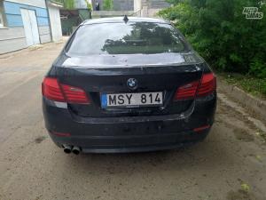 Black BMW 530 2010 in Vilnius, with an engine capacity of 3.00 L and mileage of 339 thousand km for 4200 €, photo 7 on AUTOMOTO.COM.LV