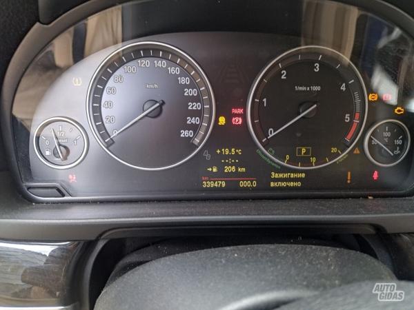 Black BMW 530 2010 in Vilnius, with an engine capacity of 3.00 L and mileage of 339 thousand km for 4200 €, photo 10 on AUTOMOTO.COM.LV