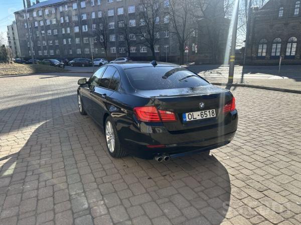 Melns BMW 530 2010 Rīga, ar dzinēja tilpumu 3.00 L un nobraukumu 333 tūkst. km par 7950 €, foto 3 vietnē AUTOMOTO.COM.LV