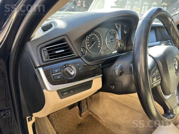 Melns BMW 530 2010 Rīga, ar dzinēja tilpumu 3.00 L un nobraukumu 333 tūkst. km par 7950 €, foto 7 vietnē AUTOMOTO.COM.LV