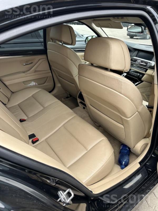 Melns BMW 530 2010 Rīga, ar dzinēja tilpumu 3.00 L un nobraukumu 337 tūkst. km par 7900 €, foto 9 vietnē AUTOMOTO.COM.LV