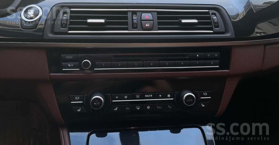 Melns BMW 530 2010 Rīga, ar dzinēja tilpumu 3.00 L un nobraukumu 353 tūkst. km par 10385 €, foto 7 vietnē AUTOMOTO.COM.LV