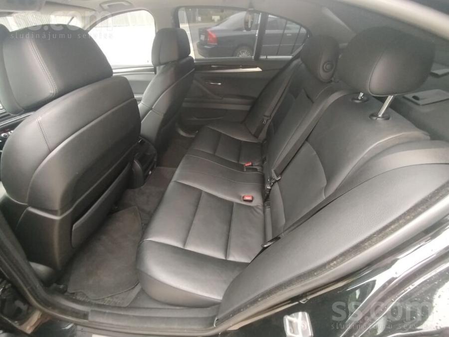 Melns BMW 530 2010 Rīga, ar dzinēja tilpumu 3.00 L un nobraukumu 320 tūkst. km par 8750 €, foto 9 vietnē AUTOMOTO.COM.LV