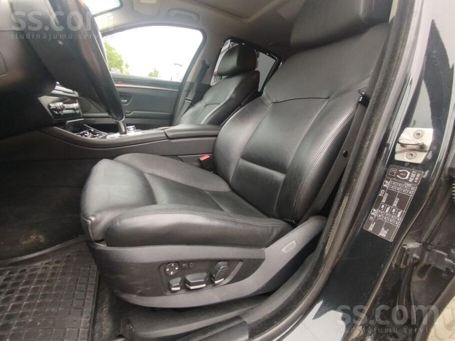 Melns BMW 530 2010 Rīga, ar dzinēja tilpumu 3.00 L un nobraukumu 320 tūkst. km par 8750 €, foto 10 vietnē AUTOMOTO.COM.LV