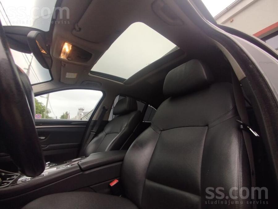Melns BMW 530 2010 Rīga, ar dzinēja tilpumu 3.00 L un nobraukumu 320 tūkst. km par 8750 €, foto 15 vietnē AUTOMOTO.COM.LV