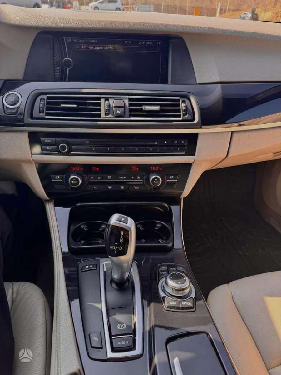 Melns BMW 530 2010 Viļņa, ar dzinēja tilpumu 0.00 L un nobraukumu 360 tūkst. km par 7800 €, foto 10 vietnē AUTOMOTO.COM.LV