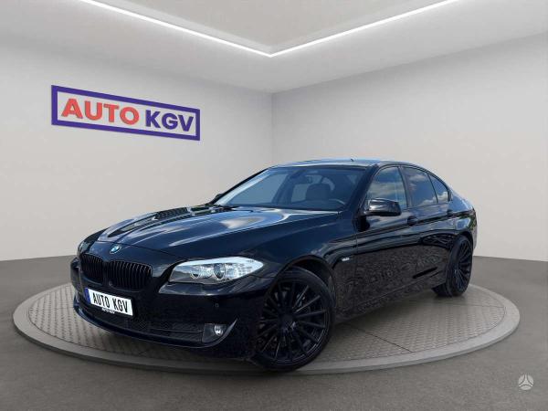 Black BMW 530 2010 in Kaunas, with an engine capacity of 3.00 L and mileage of 282 thousand km for 9999 €, photo 1 on AUTOMOTO.COM.LV
