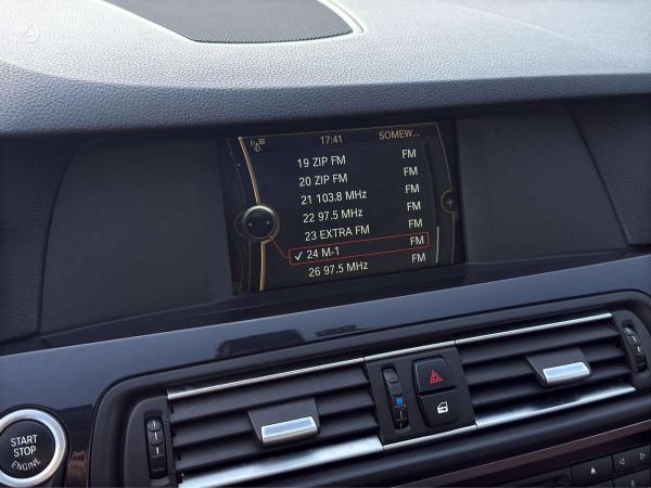 Black BMW 530 2010 in Kaunas, with an engine capacity of 3.00 L and mileage of 282 thousand km for 9999 €, photo 6 on AUTOMOTO.COM.LV