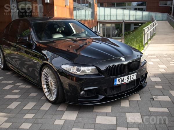 Black BMW 530 2010 in Liepaja, with an engine capacity of 3.00 L and mileage of 316 thousand km for 13200 €, photo 8 on AUTOMOTO.COM.LV