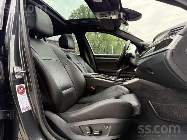 Black BMW 530 2010 in Liepaja, with an engine capacity of 3.00 L and mileage of 279 thousand km for 13000 €, photo 9 on AUTOMOTO.COM.LV
