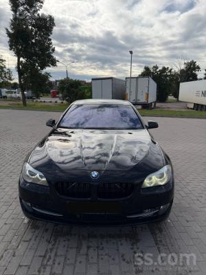 Black BMW 530 2010 in Rezekne, with an engine capacity of 3.00 L and mileage of 312 thousand km for 9300 €, photo  on AUTOMOTO.COM.LV