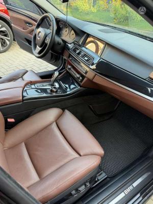 Black BMW 530 2010 in Vilnius, with an engine capacity of 3.00 L and mileage of 384 thousand km for 9999 €, photo 27 on AUTOMOTO.COM.LV