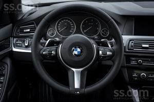 Black BMW 530 2010 in Riga, with an engine capacity of 3.00 L and mileage of 303 thousand km for 7990 €, photo 20 on AUTOMOTO.COM.LV