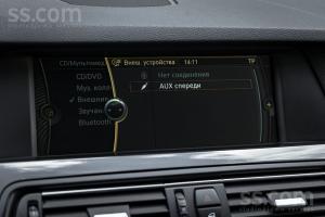Black BMW 530 2010 in Riga, with an engine capacity of 3.00 L and mileage of 303 thousand km for 7990 €, photo 27 on AUTOMOTO.COM.LV