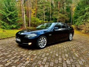 Black BMW 530 2010 in Rezekne, with an engine capacity of 3.00 L and mileage of 324 thousand km for 10800 €, photo  on AUTOMOTO.COM.LV