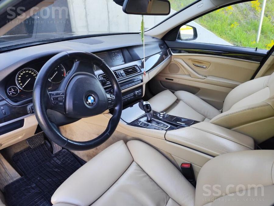 Melns BMW 530 2011 Rēzekne, ar dzinēja tilpumu 3.00 L un nobraukumu 373 tūkst. km par 4750 €, foto 4 vietnē AUTOMOTO.COM.LV