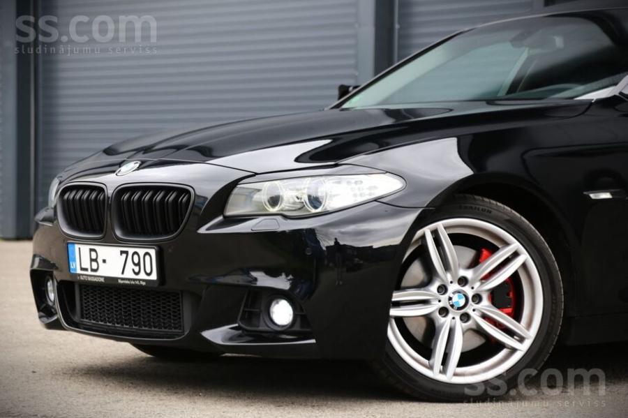 Melns BMW 530 2011 Rīga, ar dzinēja tilpumu 3.00 L un nobraukumu 0 tūkst. km par 10850 €, foto 2 vietnē AUTOMOTO.COM.LV