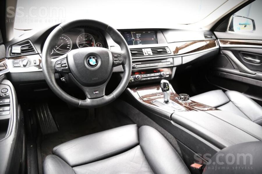 Melns BMW 530 2011 Rīga, ar dzinēja tilpumu 3.00 L un nobraukumu 0 tūkst. km par 10850 €, foto 14 vietnē AUTOMOTO.COM.LV