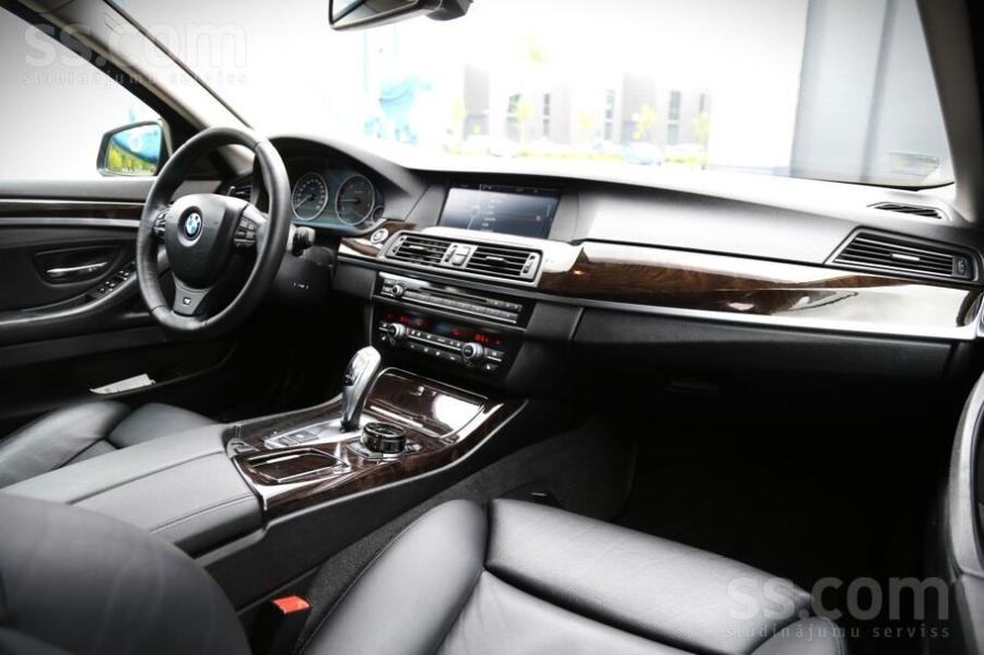 Melns BMW 530 2011 Rīga, ar dzinēja tilpumu 3.00 L un nobraukumu 0 tūkst. km par 10850 €, foto 17 vietnē AUTOMOTO.COM.LV