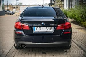 Black BMW 530 2011 in Riga, with an engine capacity of 3.00 L and mileage of 0 thousand km for 8990 €, photo 3 on AUTOMOTO.COM.LV