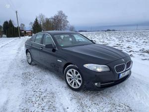Melns BMW 530 2011 Marijampole, ar dzinēja tilpumu 2.99 L un nobraukumu 329 tūkst. km par 8700 €, foto  vietnē AUTOMOTO.COM.LV