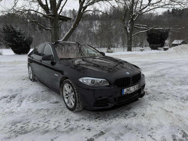Black BMW 530 2011 in Vilnius, with an engine capacity of 2.99 L and mileage of 133 thousand km for 8550 €, photo 1 on AUTOMOTO.COM.LV