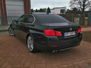 Melns BMW 530 2011 Rīga, ar dzinēja tilpumu 3.00 L un nobraukumu 365 tūkst. km par 9590 €, foto 3 vietnē AUTOMOTO.COM.LV