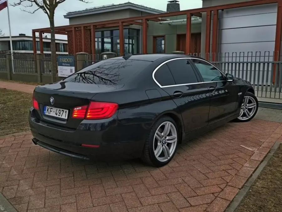 Melns BMW 530 2011 Rīga, ar dzinēja tilpumu 3.00 L un nobraukumu 365 tūkst. km par 9590 €, foto 6 vietnē AUTOMOTO.COM.LV