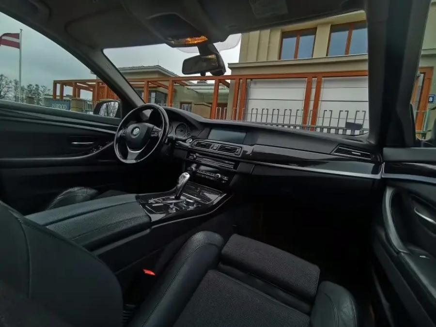 Melns BMW 530 2011 Rīga, ar dzinēja tilpumu 3.00 L un nobraukumu 365 tūkst. km par 9590 €, foto 11 vietnē AUTOMOTO.COM.LV