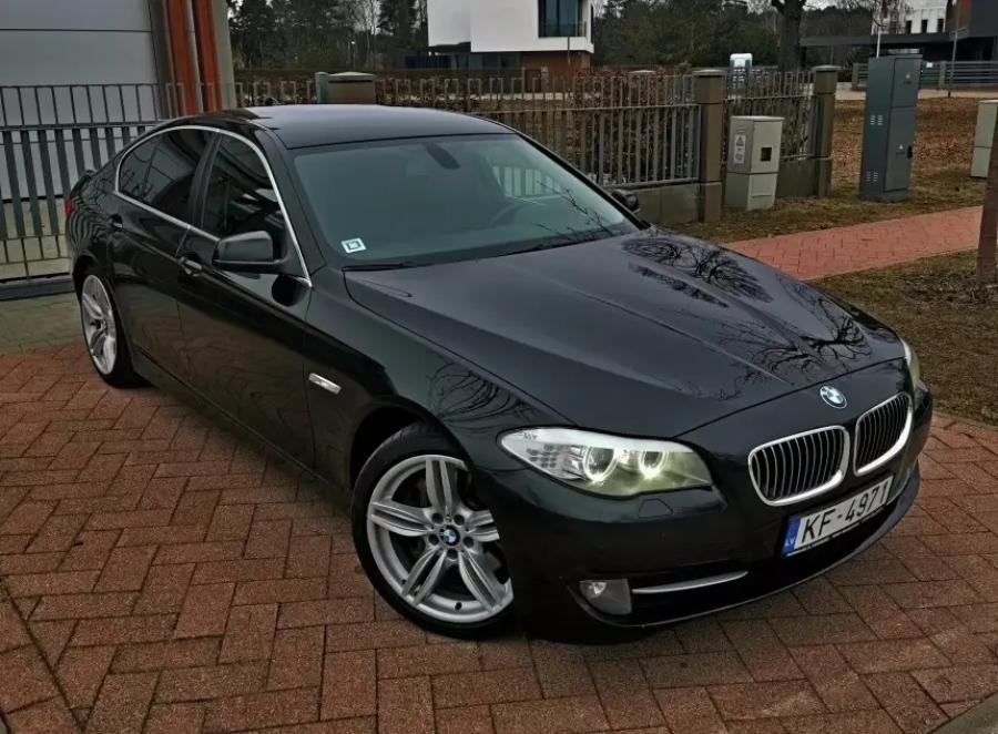 Melns BMW 530 2011 Rīga, ar dzinēja tilpumu 3.00 L un nobraukumu 365 tūkst. km par 9590 €, foto 13 vietnē AUTOMOTO.COM.LV