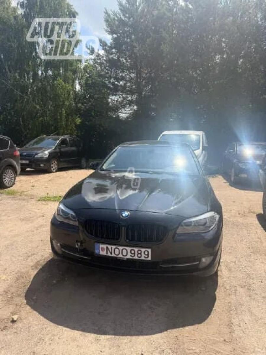 Melns BMW 530 2011 Širvintos, ar dzinēja tilpumu 3.00 L un nobraukumu 281 tūkst. km par 5000 €, foto 1 vietnē AUTOMOTO.COM.LV