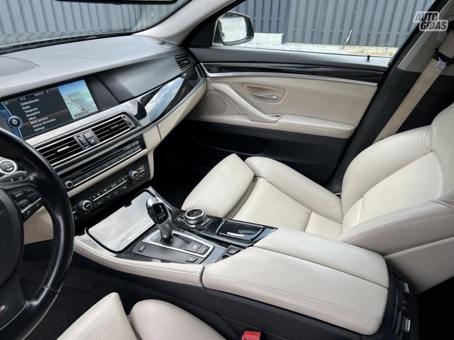 Melns BMW 530 2011 Viļņa, ar dzinēja tilpumu 3.00 L un nobraukumu 400 tūkst. km par 8800 €, foto 15 vietnē AUTOMOTO.COM.LV