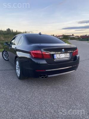 Melns BMW 530 2011 Gulbene, ar dzinēja tilpumu 3.00 L un nobraukumu 343 tūkst. km par 9200 €, foto 3 vietnē AUTOMOTO.COM.LV