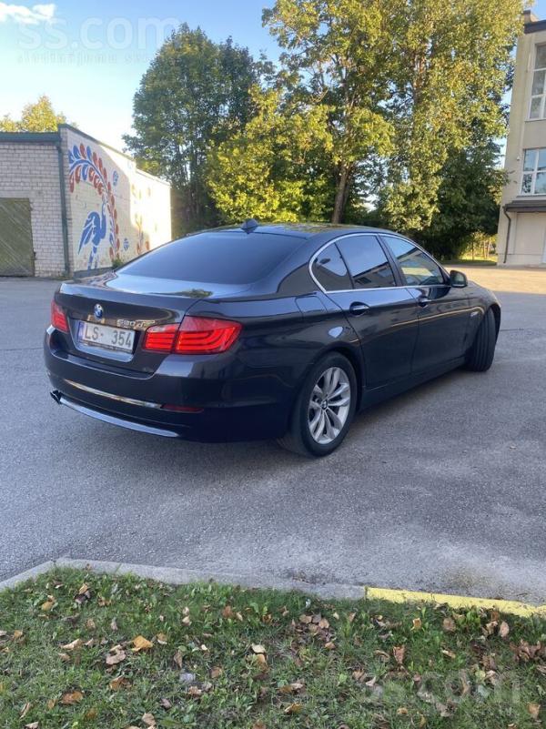 Melns BMW 530 2011 Gulbene, ar dzinēja tilpumu 3.00 L un nobraukumu 343 tūkst. km par 9200 €, foto 5 vietnē AUTOMOTO.COM.LV