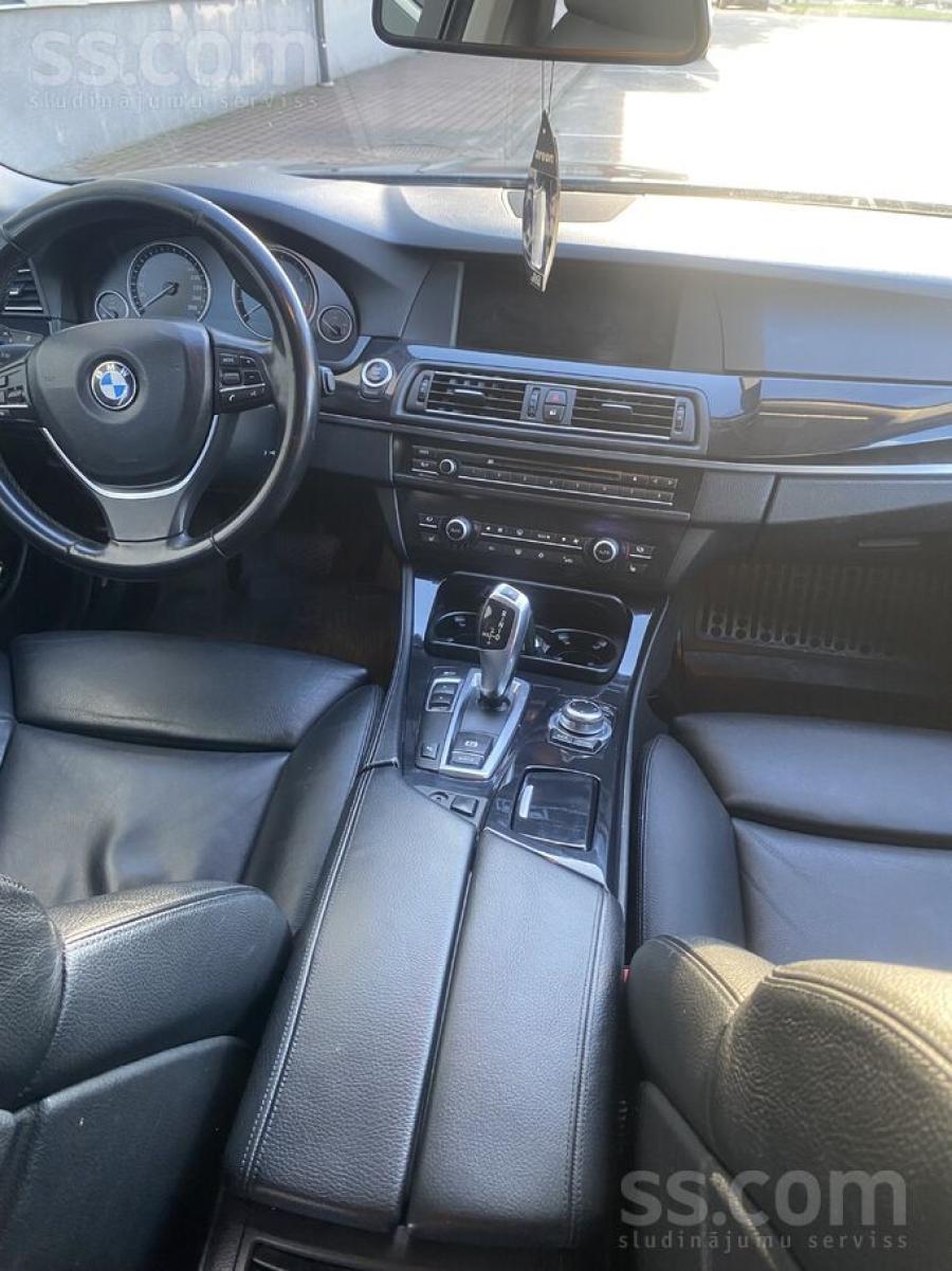 Melns BMW 530 2011 Gulbene, ar dzinēja tilpumu 3.00 L un nobraukumu 343 tūkst. km par 9200 €, foto 7 vietnē AUTOMOTO.COM.LV